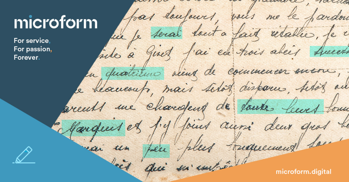 Handwritten Text Recognition (HTR) Services | Microform